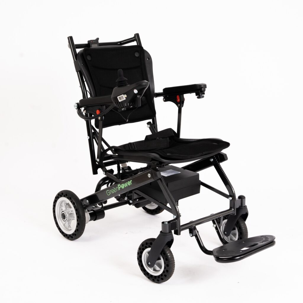 Electric Lightest Wheelchair AirChair - Green Power
